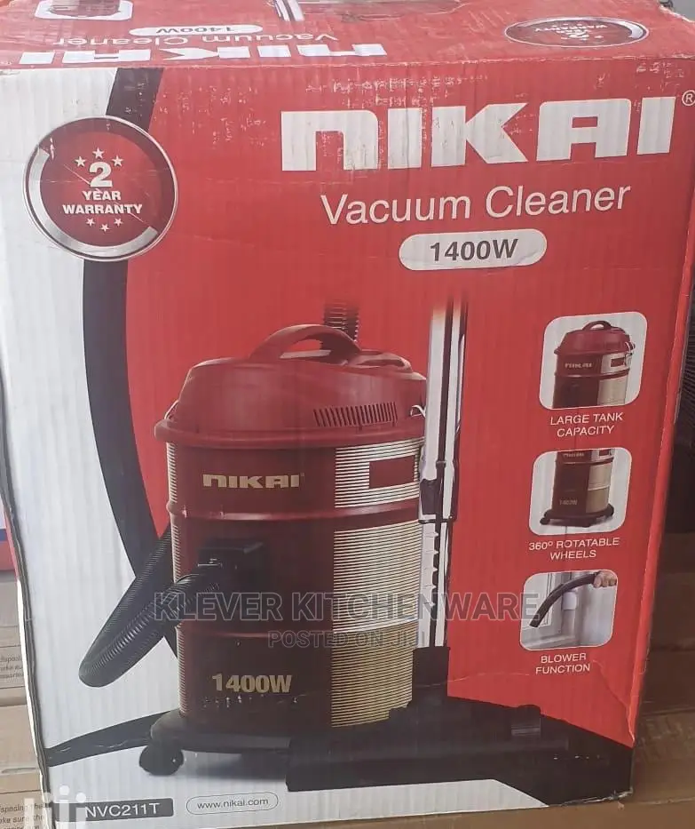 Nikai Vacuum Cleaner 21L in Ilala - Home Appliances, Shadrack Senya ...