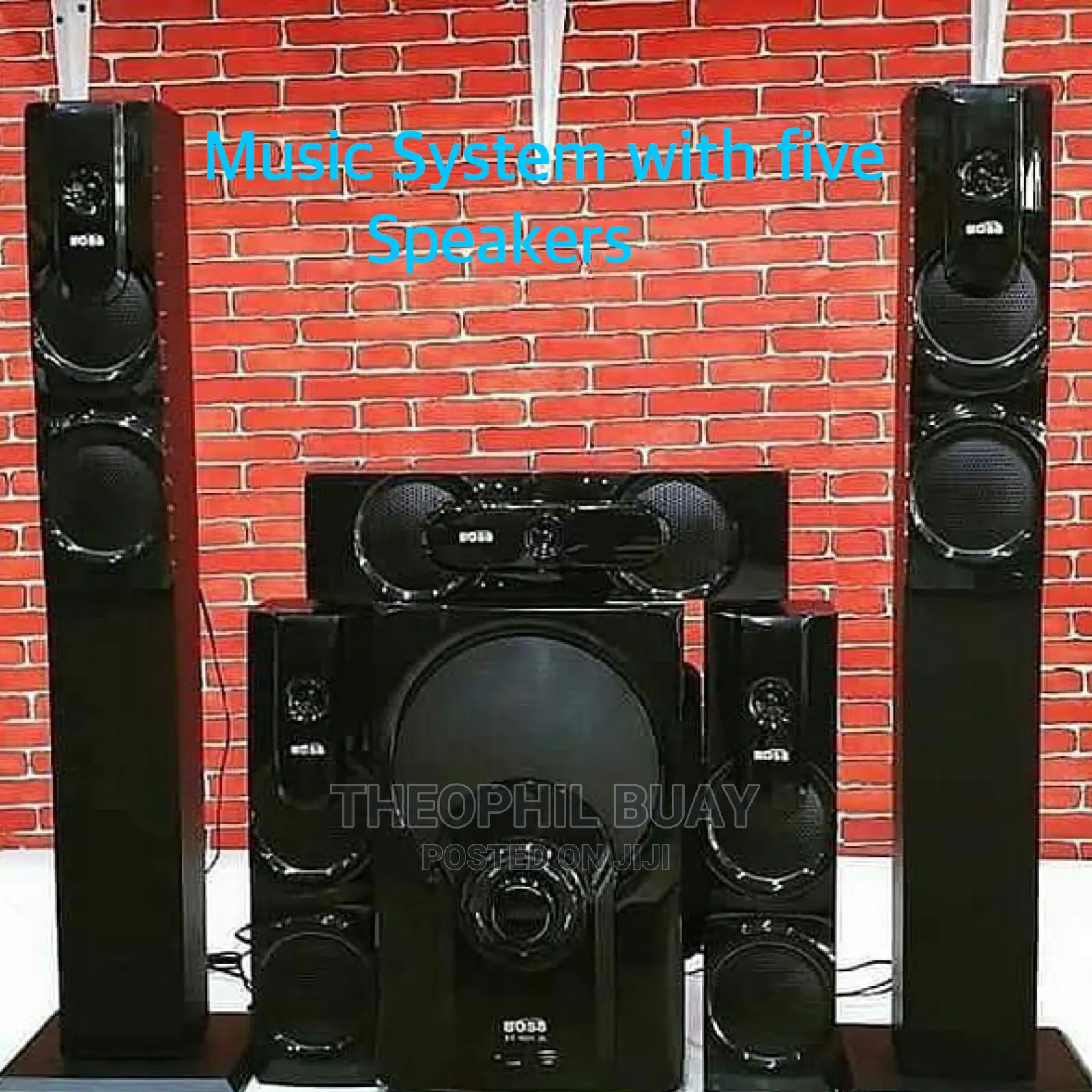 Boss Music System With Five Speakers in Ilala - Audio & Music Equipment ...