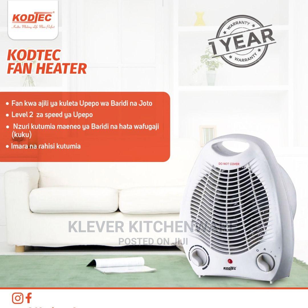 Kodtec High Quality Fan Heater in Ilala - Home Appliances, Shadrack ...
