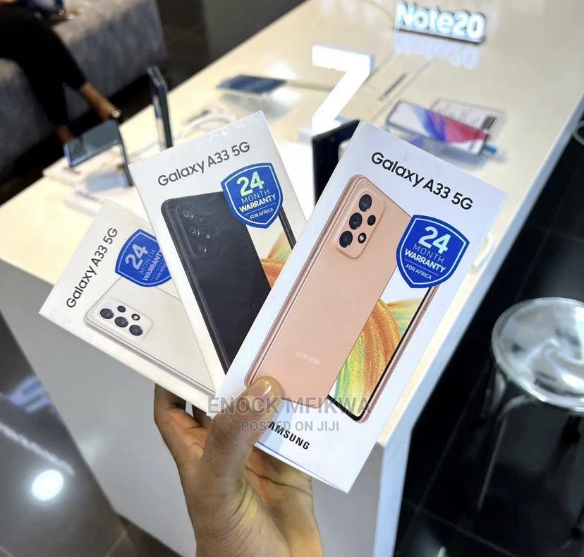 New Samsung Galaxy A33 5G 128 GB Blue in Ilala - Mobile Phones, Mfikwa Mfikwa | Jiji.co.tz