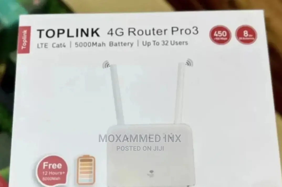 Toplink 4G Router Pro 3 LTE Cat4 for sale - MoXammed InX Price: TSh ...