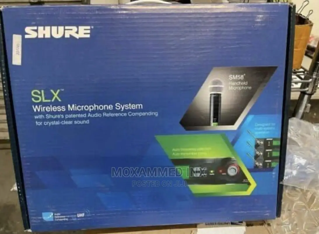 Shure SLX24 SM58 Wireless Microphone in Ilala - Audio & Music Equipment ...