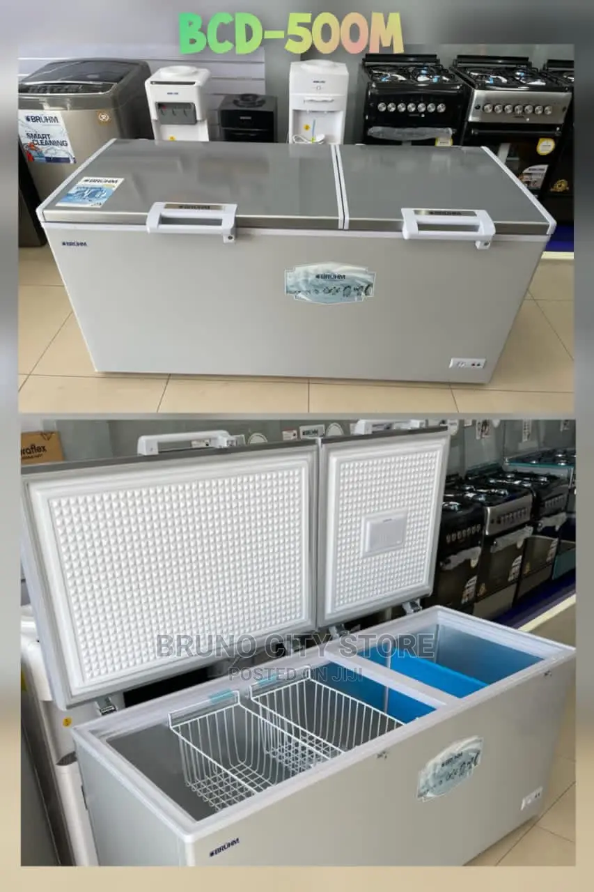 Brühm Chest Freezer Bcm-500m Double Door 477L in Ilala - Kitchen ...