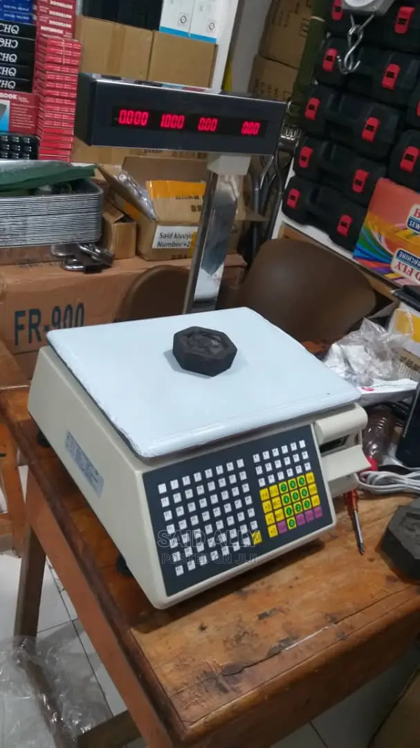 Barcode Weighing Label Printing Scale With Printing Scale In Kinondoni