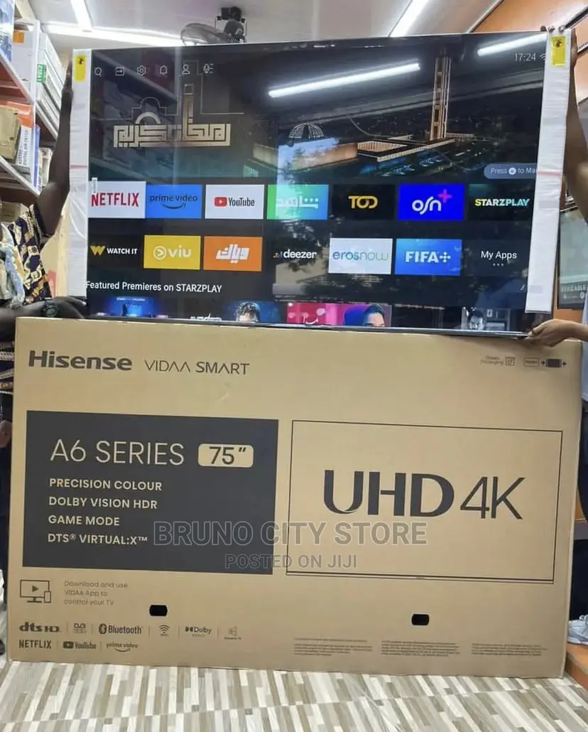 Hisense Smart TV 75 Inch in Ilala - TV & DVD Equipment, Bruno Samwel ...