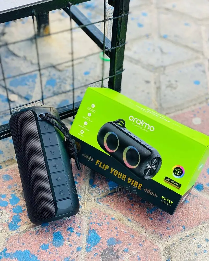Oraimo Rover RGB Lights Bluetooth Wireless Speaker in Ilala - Audio ...