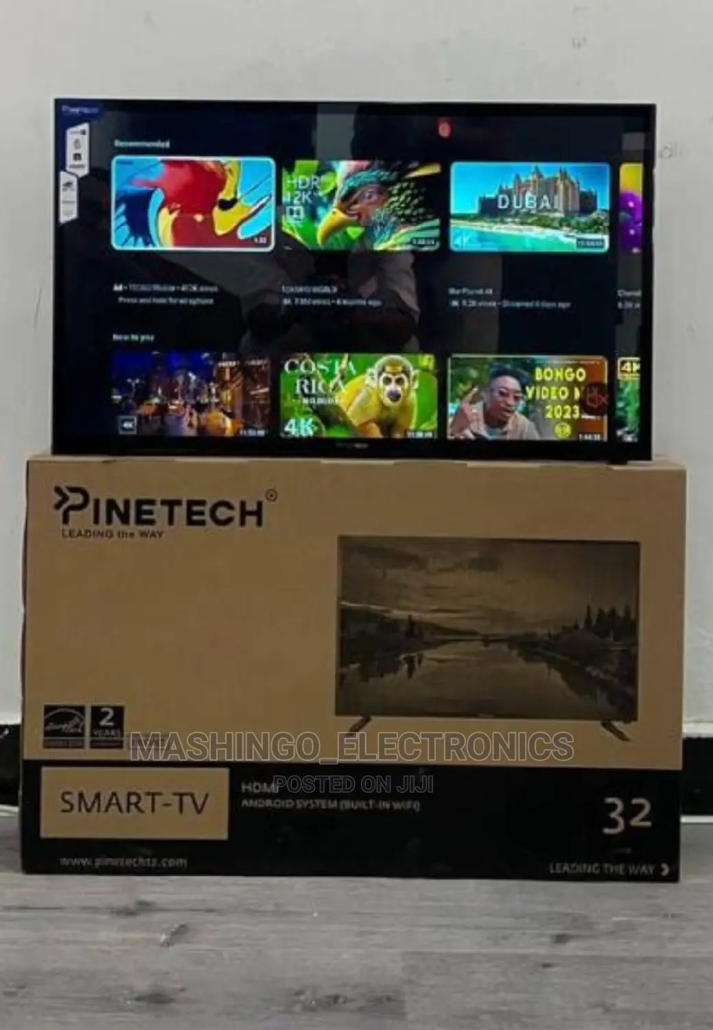 Pinetech Smart Tv 32 Inchs (Double Glass) in Ilala - TV & DVD Equipment, Mashingo Electronics ...