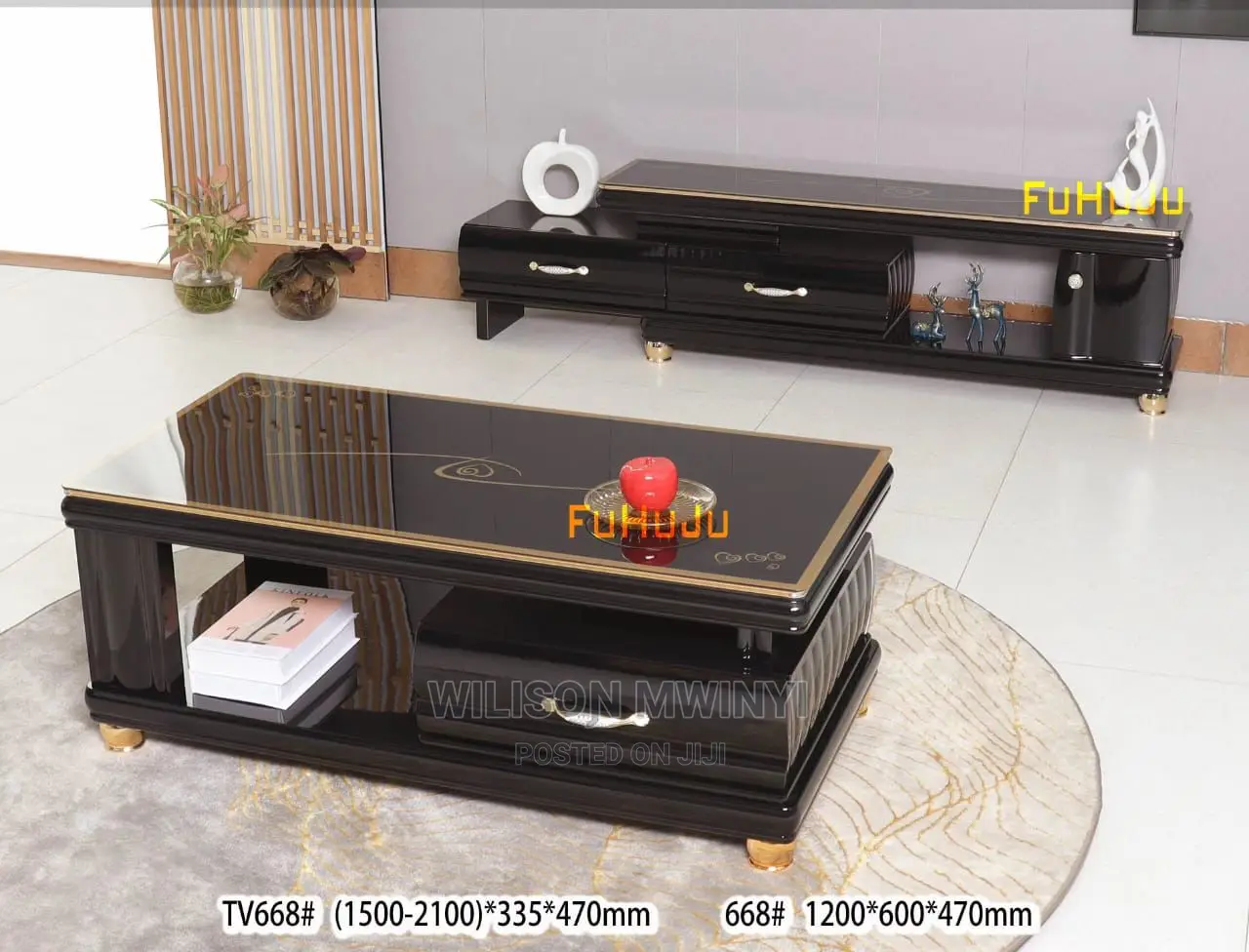 Tv Showcase and Coffee Table in Ilala - Furniture, Wilison Mwinyi ...