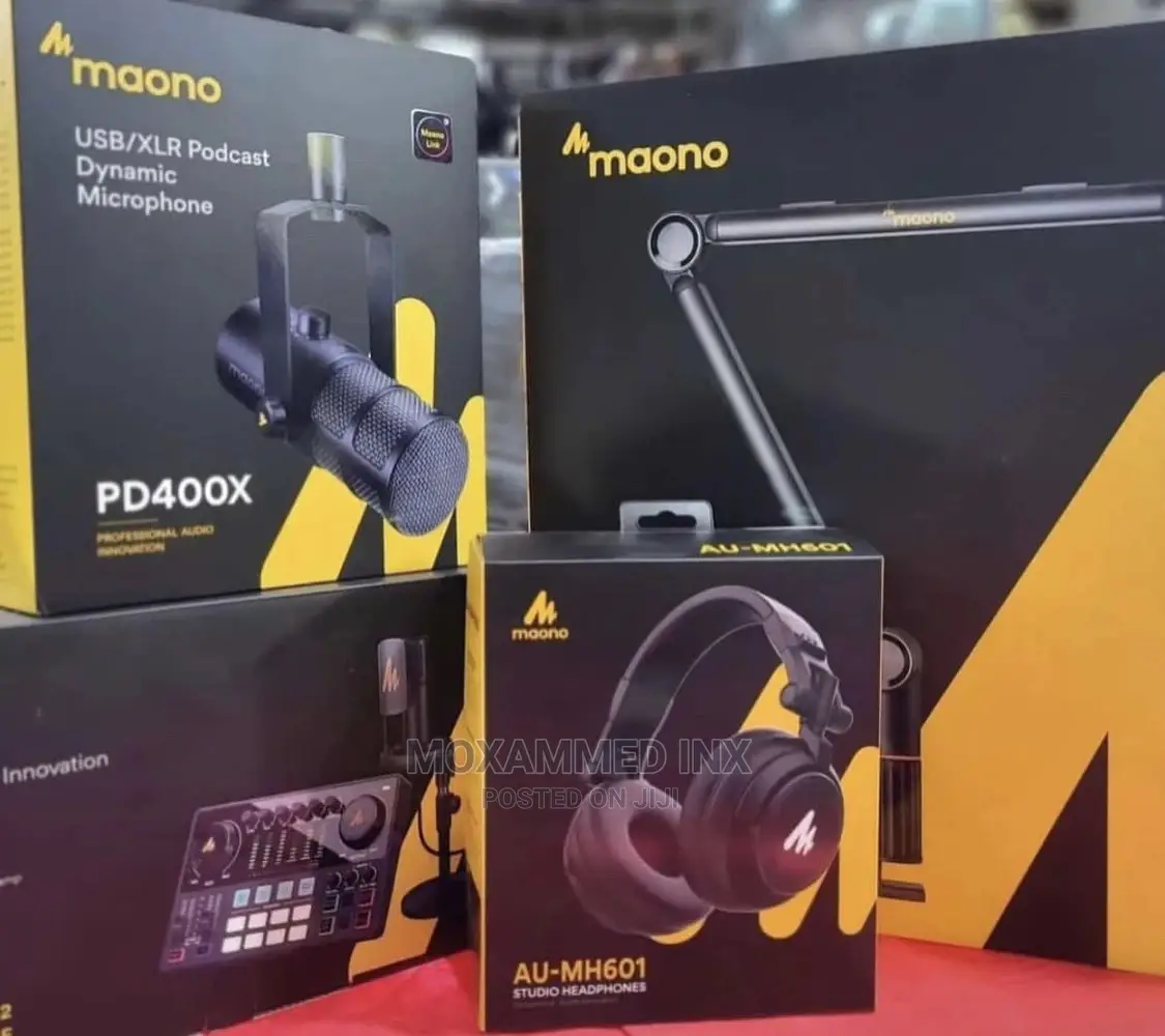 Maono Studio Bundle Pack in Ilala - Audio & Music Equipment, Moxammed ...