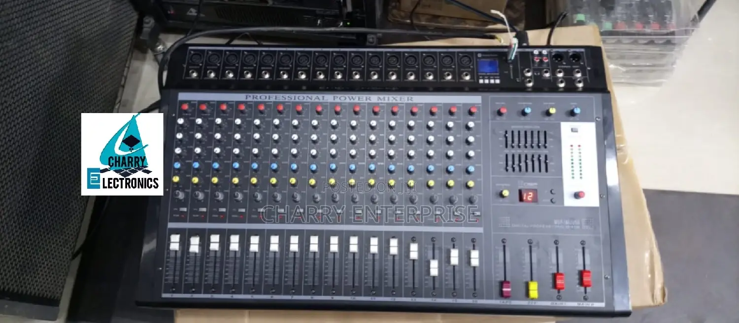 ORIGINAL 16 Channels BEST Powered Music Mixer in Ilala - Audio & Music ...