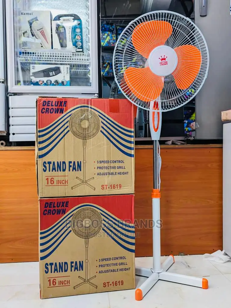 Deluxe Crown Stand Fan in Ilala - Home Appliances, Big Boss Brands ...