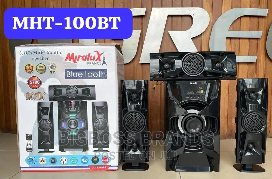 Miralux Subwoofer Speaker (100bt) in Ilala - Audio & Music Equipment, Big Boss Brands | Jiji.co.tz