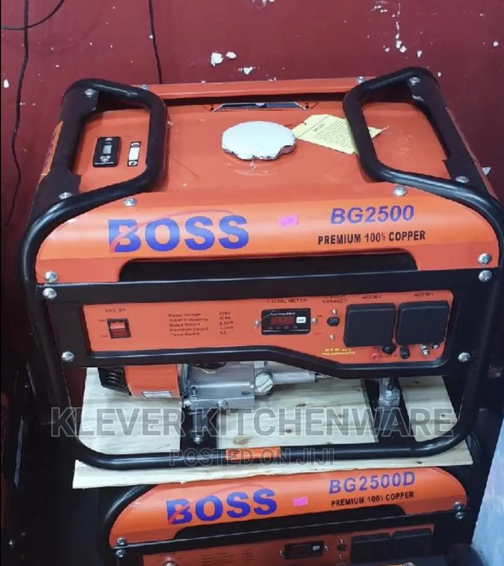 Boss Generator (2.2kw) BG-2500D With Key in Ilala - Electrical ...