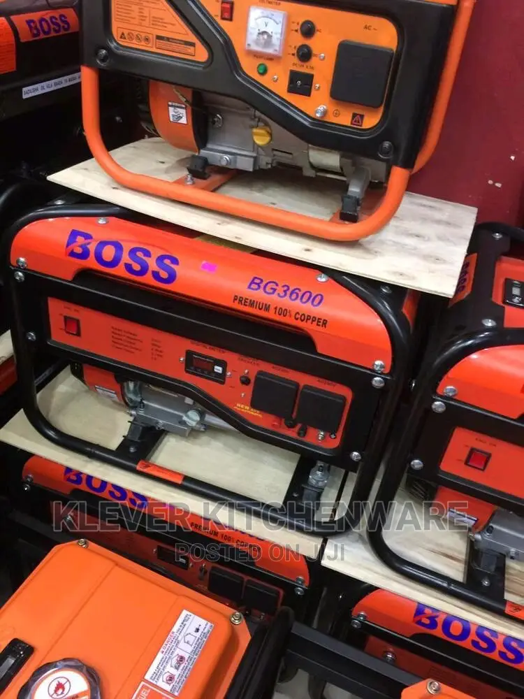 Boss Generator BG3600 (3.1KVA Maximum) in Ilala - Electrical Equipment ...