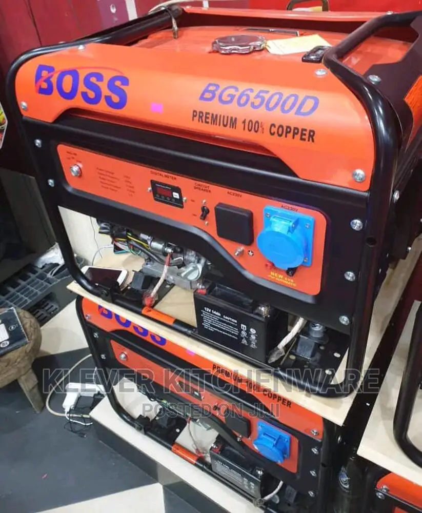 Boss Generator BG6500D (5.5kw) With Key in Ilala - Electrical Equipment ...
