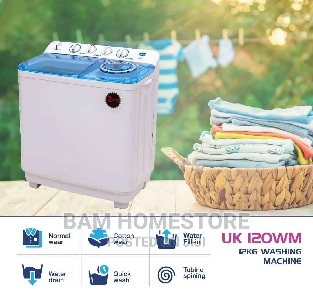 Mr Uk Washing Machine 12 Kg in Ilala - Home Appliances, Bam Homestore ...