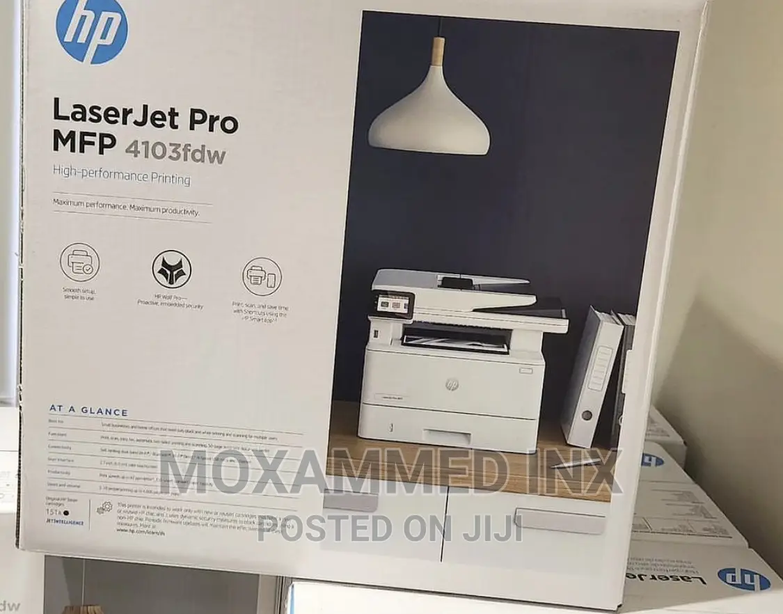 Hp Laserjet Pro MFP 4103fdw in Ilala - Printers & Scanners, Moxammed ...