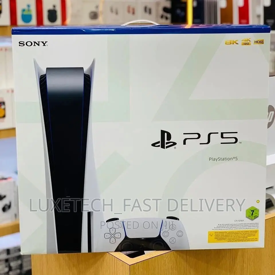 SONY PS5 Slim Home Console Disc Version/Play Station 5 in Ilala - Video ...