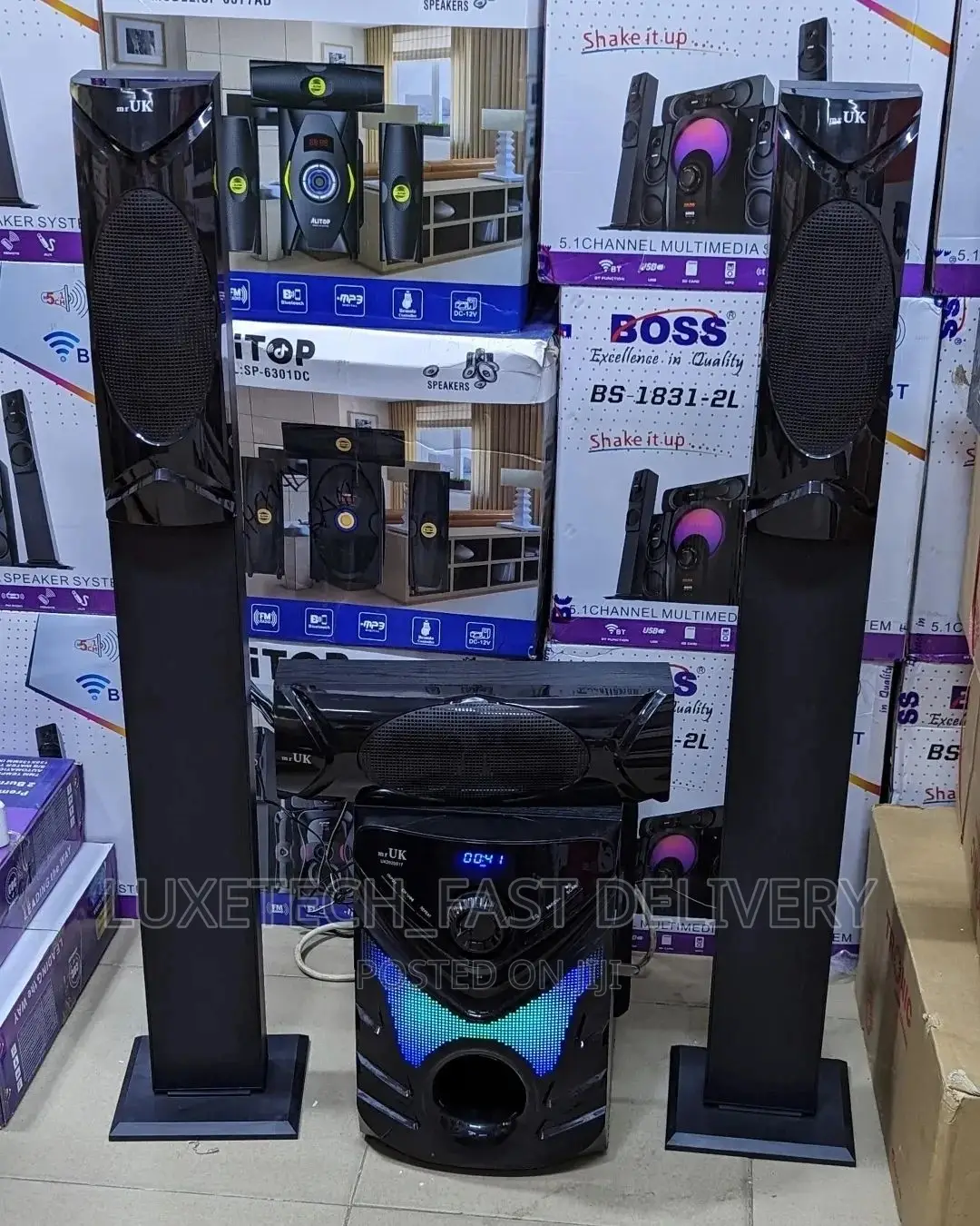 Mr UK Multimedia Speaker Subwoofer HGH Bass-3s in Ilala - Audio & Music ...