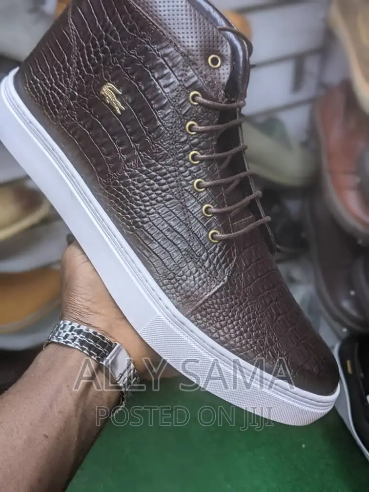 Lacoste Pure Leather Coffee in Ilala - Shoes, Ally Sama | Jiji.co.tz