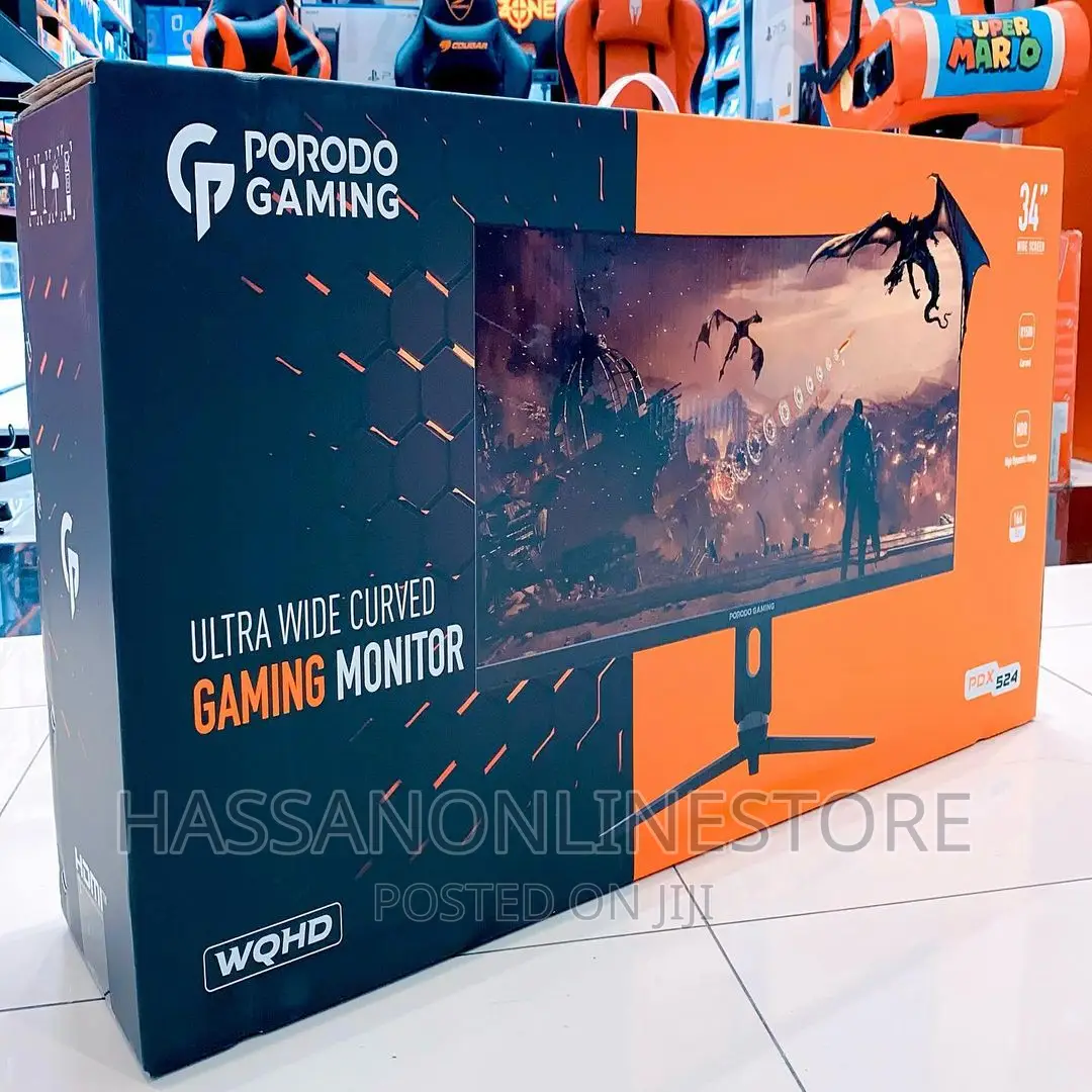 Porodo Gaming Ultra Wide-Curved Monitor in Ilala - Computer Monitors ...