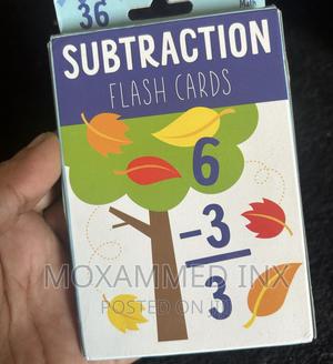 Subtraction 36 Flash Cards in Ilala - Toys, Moxammed Inx | Jiji.co.tz