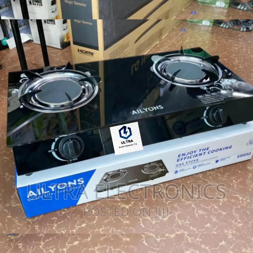 Ailyons Gas Stove/ Cooker Auto Ignition Jiko La Gesi La Wavu Plate 2 in ...