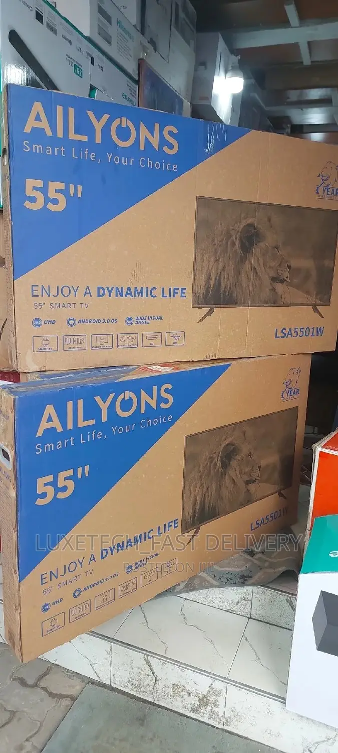 Ailyons 55 Inches Smart Android Tv in Ilala - TV & DVD Equipment, Sammy ...