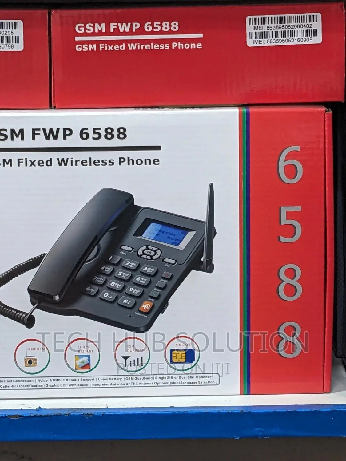 GSM Fixed Wireless Phone With 2 Sim Card in Ilala - Networking Products ...