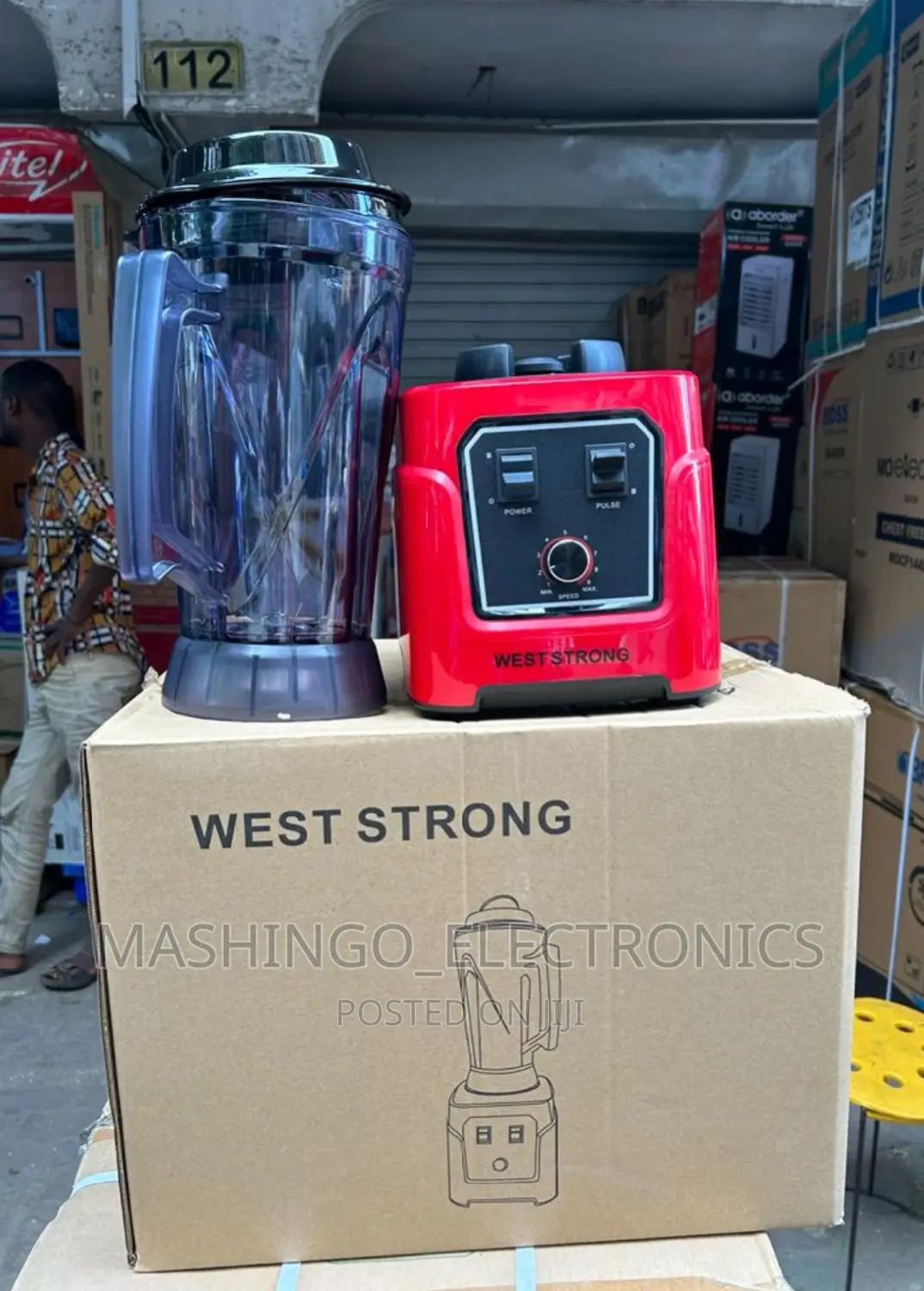 West Strong Heavy Duty Blender 4L (Bei Za Jumla Jumla) in Ilala - Kitchen Appliances, Mashingo ...