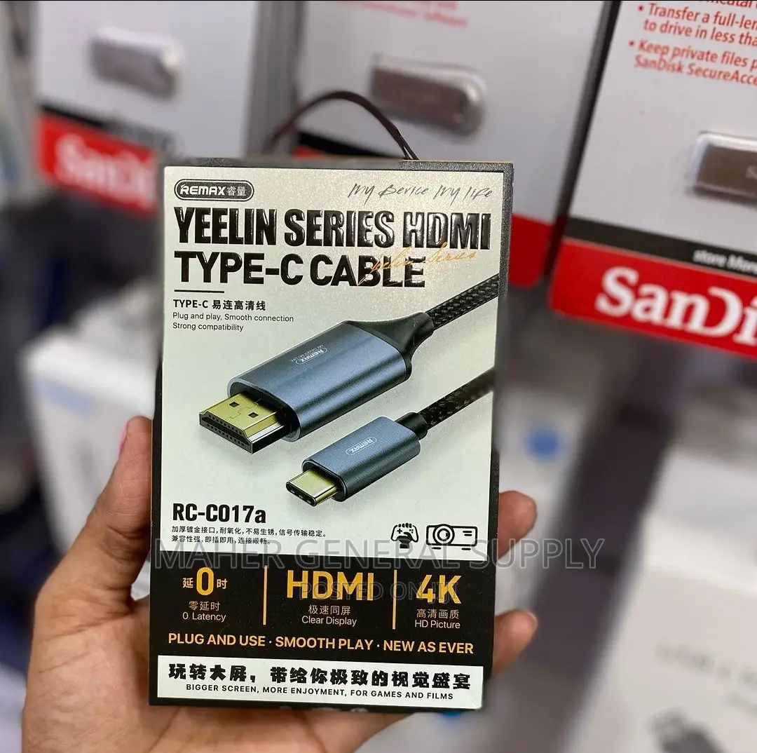 HDMI Cable to Type C in Kinondoni - Computer Accessories , Maher ...