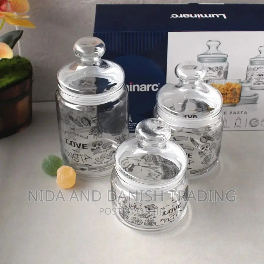Luminarc Jar Set 3pc Love Pasta P6675 in Ilala - Kitchenware & Cookware ...