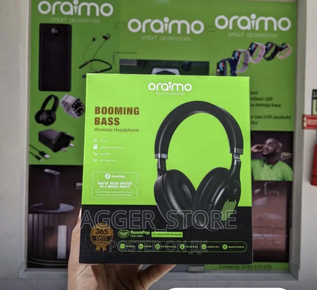 Oraimo Boom Pop2 in Kinondoni - Headphones, Agger Store | Jiji.co.tz