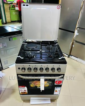 Euron Cooker 3 Gas + 1 Electric Burner + Electric Oven 60×60 in Ilala ...