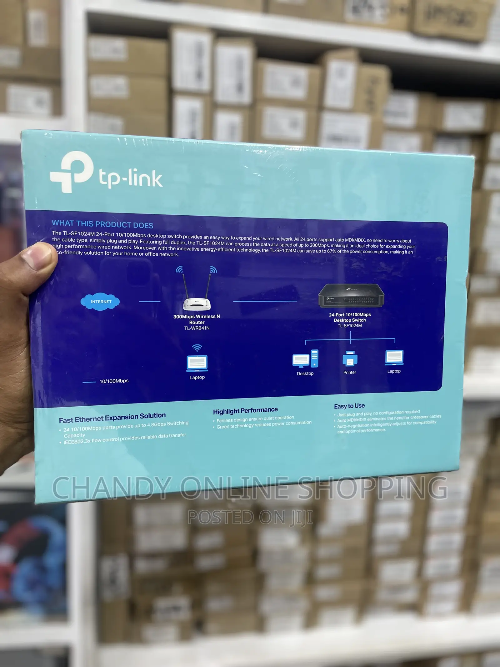 Tp-Link Desktop Switch 24 Ports in Ilala - Networking Products, Chandy ...