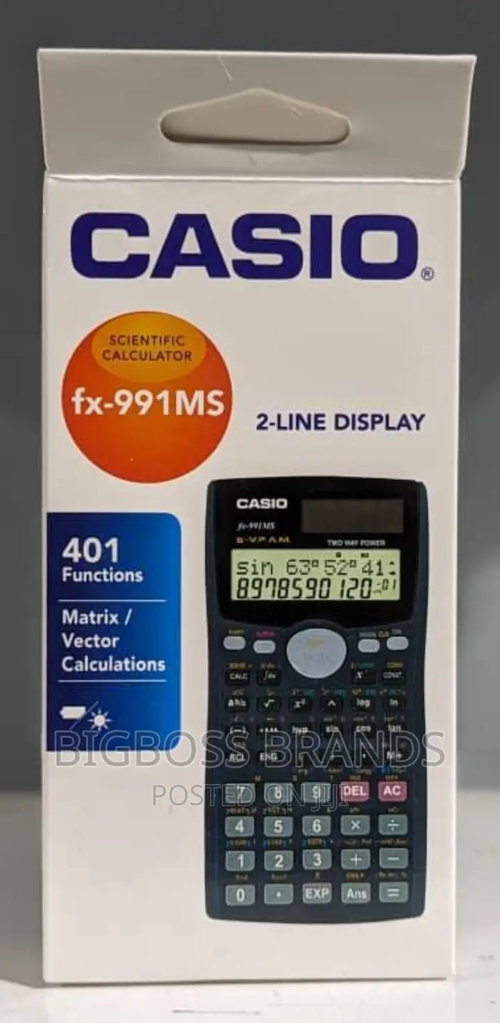 Casio Scientific Calculator 2 Line Display in Ilala - Stationery ...