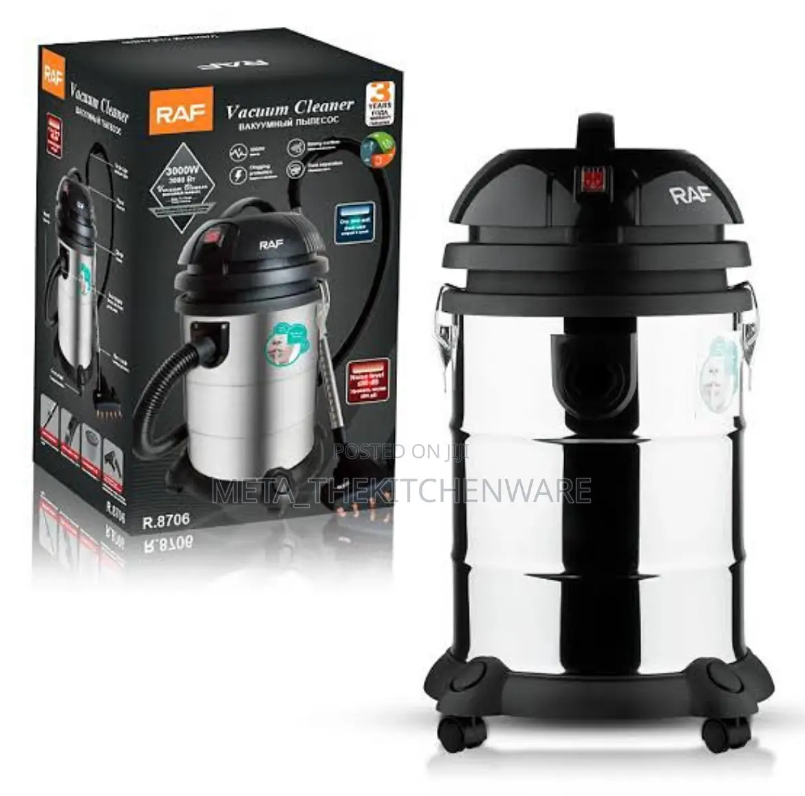 Raf Vacuum Cleaner R-8706 3000W in Ilala - Home Appliances, Meta ...