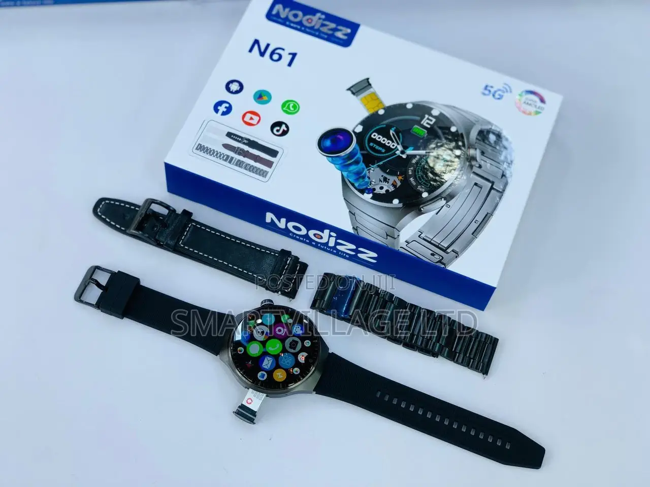 N61 (Nodizz) Smartwatch in Ilala - Smart Watches, Ashirafu Kishasha ...