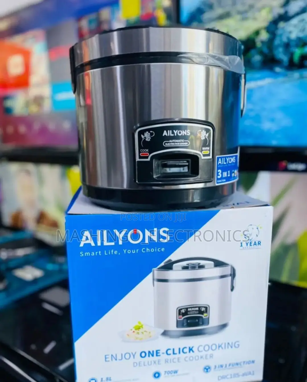 Ailyons Rice Cooker 1.5 ORIGINAL (Drc18s-Ava1) in Ilala - Kitchen ...