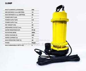 Sewage Deep Pump 3 HP / Water Pump in Ilala - Plumbing & Water Systems ...