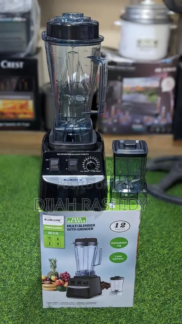 Heavy Duty Blender 2.5lt in Ilala - Kitchen Appliances, Dijah Rashidy ...