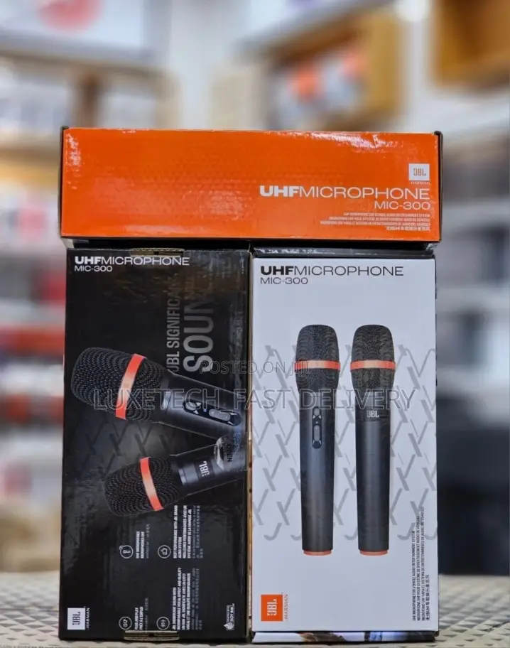 JBL Original Wireless Microphone Uhf Mic 300 in Ilala - Audio & Music ...