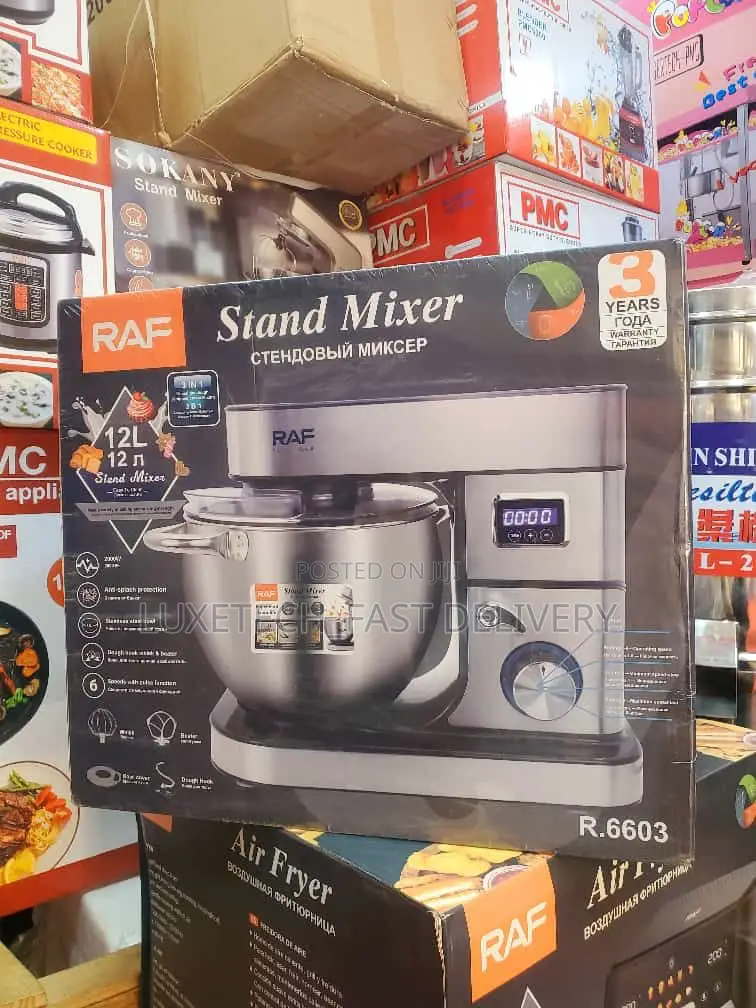 Raf Stand Mixer 12 Litres Stainless Steel High Quality in Ilala - Kitchen Appliances, Luxetech ...