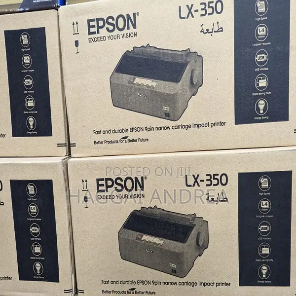 Epson LX350 Dot Matrix Printer With 9 Pin in Kinondoni - Printers ...
