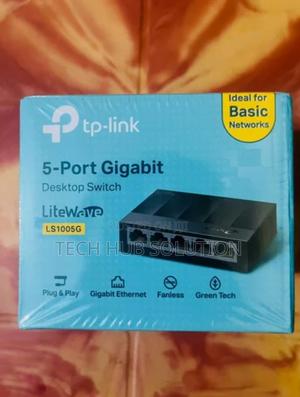 5 Port Tp-Link Switch With Gigabit in Kinondoni - Networking Products, Techhub Solution | Jiji.co.tz