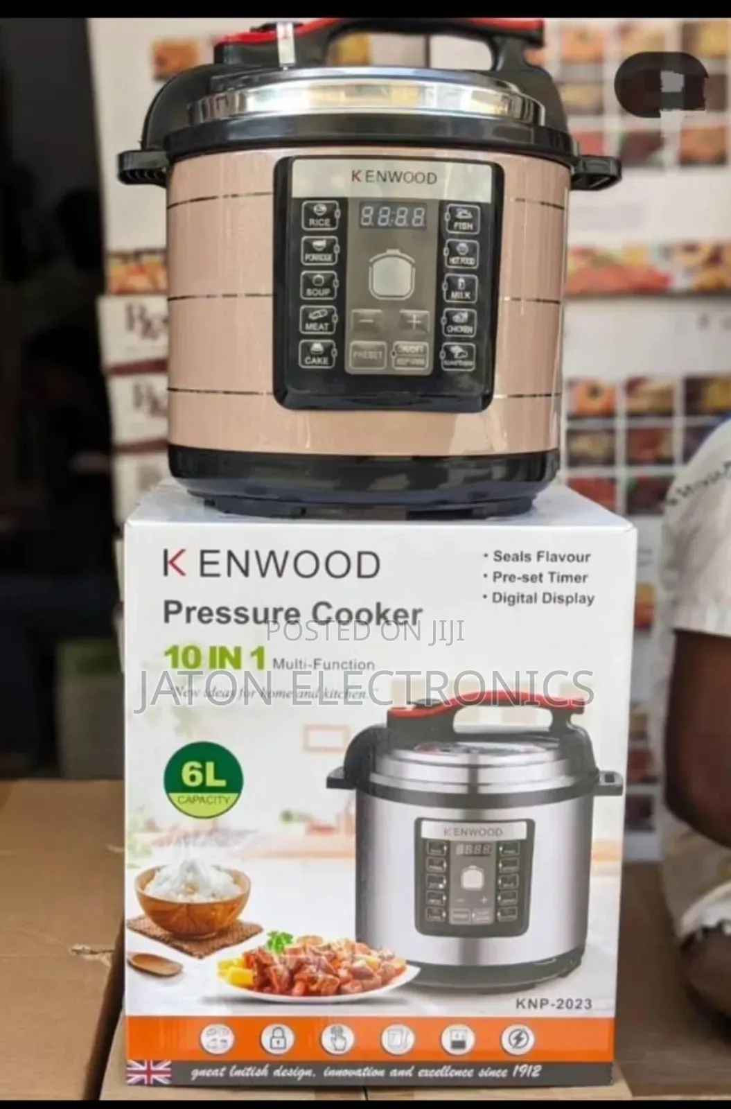Kenwood Pressure Cooker 6L in Ilala - Kitchen Appliances, Jaton ...