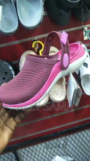 New Color Crocs Unisex Maroon Pink Original in Ilala - Shoes, Ally Sama ...