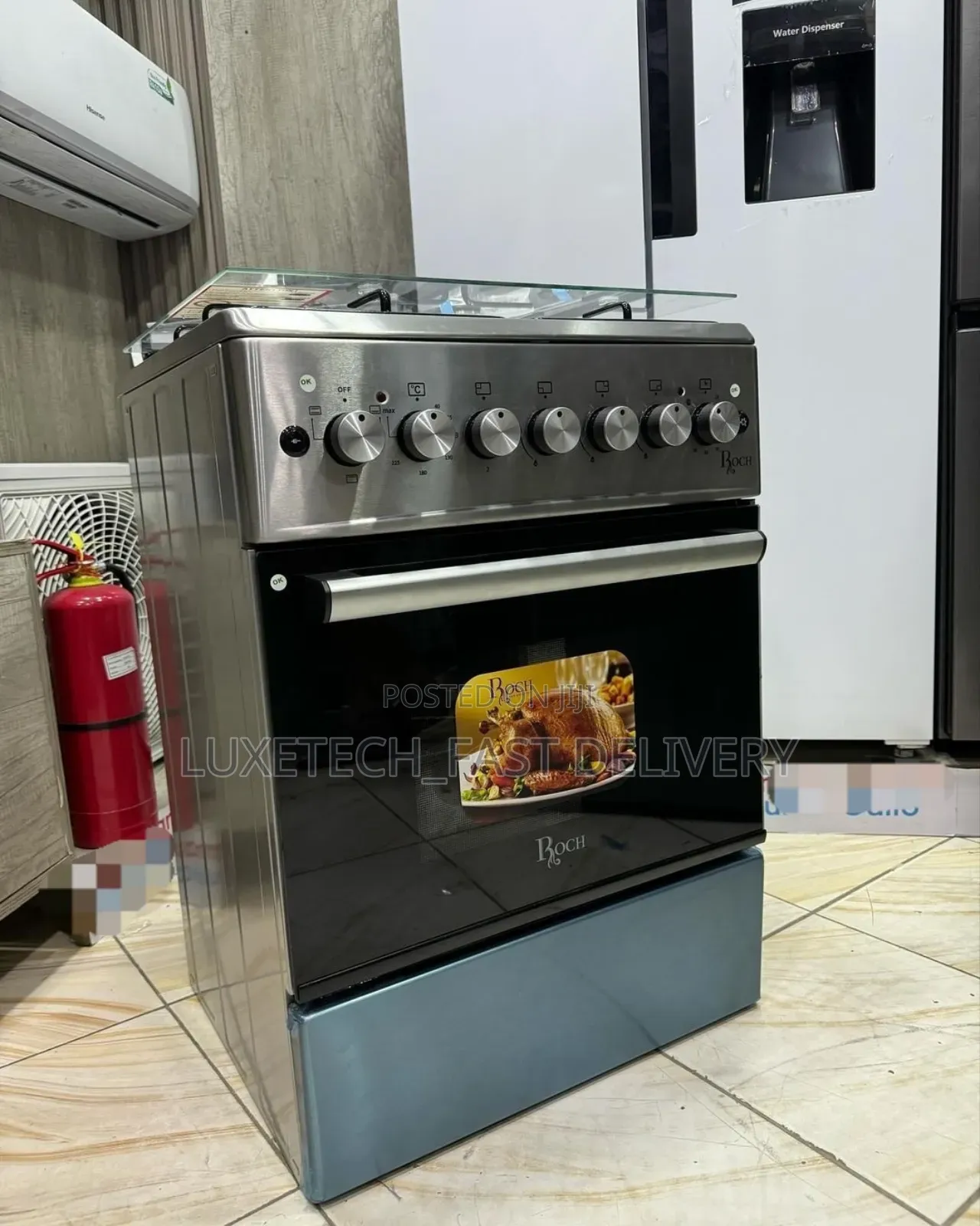 Roch Standing Cooker With Electric Oven 60x60cm in Kinondoni - Kitchen ...