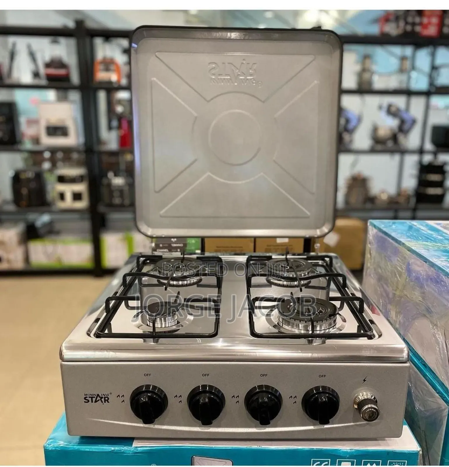 4 Plates Gas Stove (Winning Star) in Ilala - Kitchen Appliances, Jorge ...