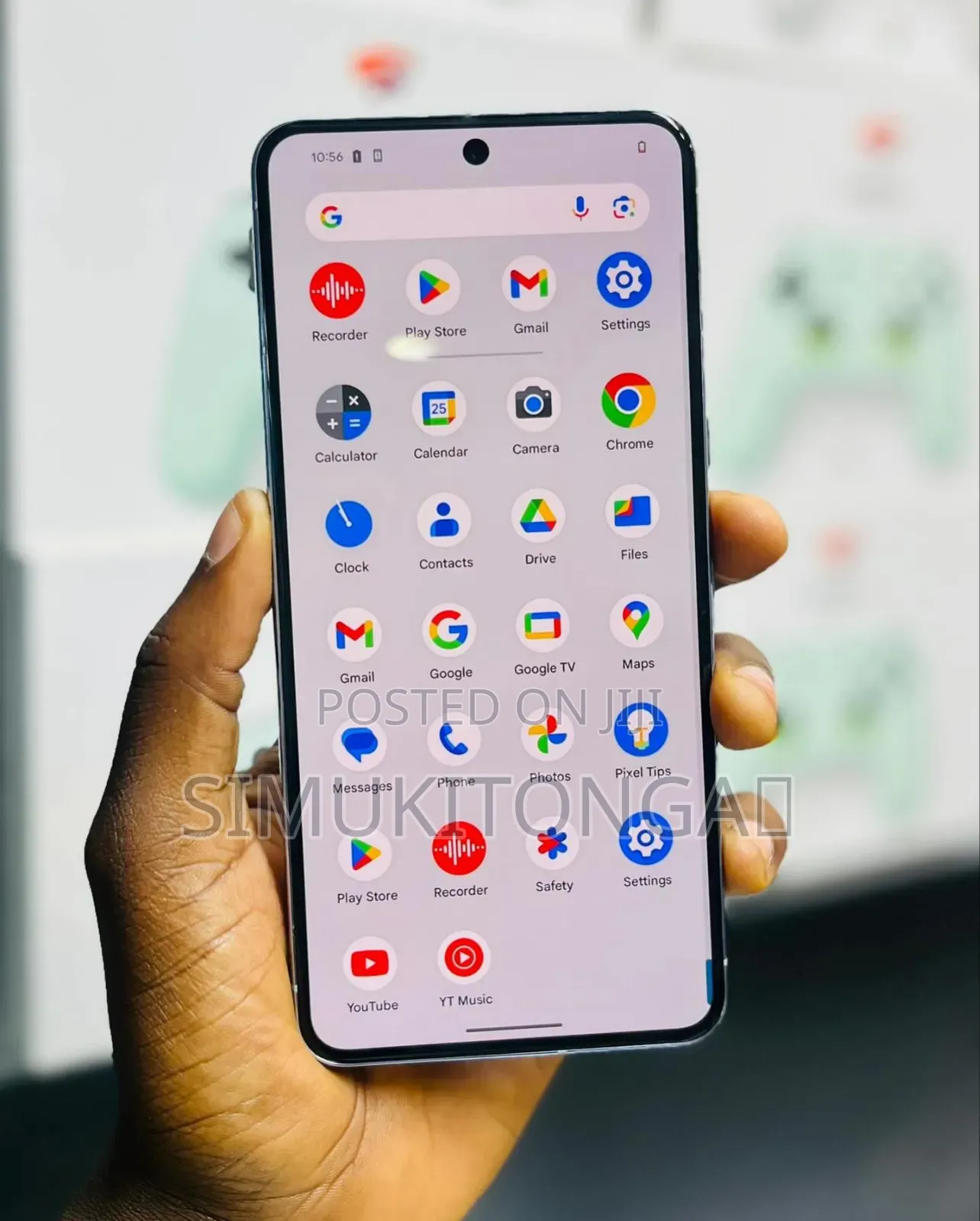Google Pixel 8 128 GB Blue in Ilala - Mobile Phones, 𝐒𝐈𝐌𝐔 𝐊𝐈𝐓𝐎𝐍𝐆𝐀 | Jiji.co.tz